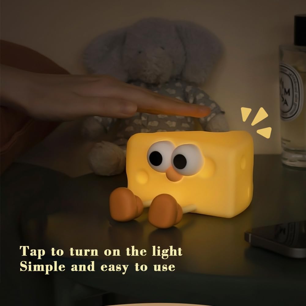 Cheese Silicone LED Lamp – Nyrwana